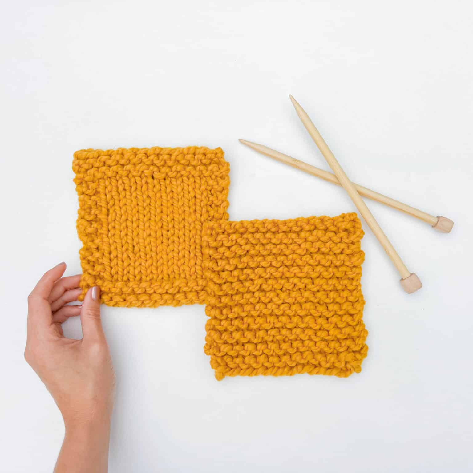 Knitting Stitches for Beginners [5 Easy Patterns]