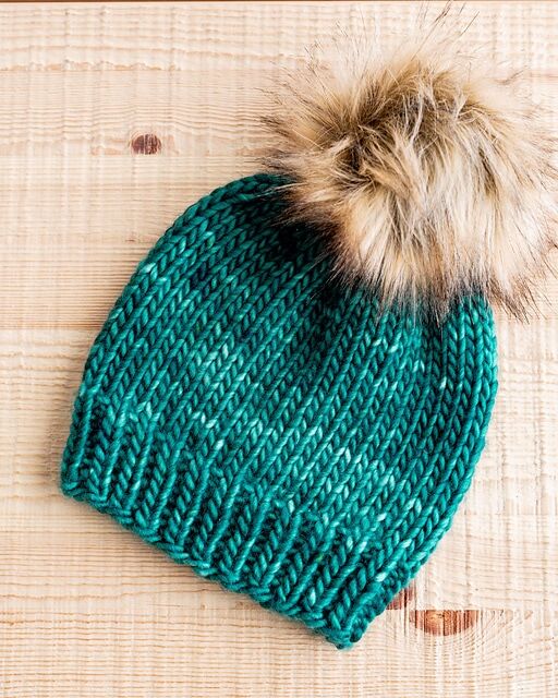 12 Free Easy Beanie Knitting Patterns - Knitting.com