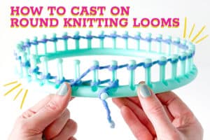 Knitting Loom Cast Off: The 5 Step Easy Cinched Bind Off!