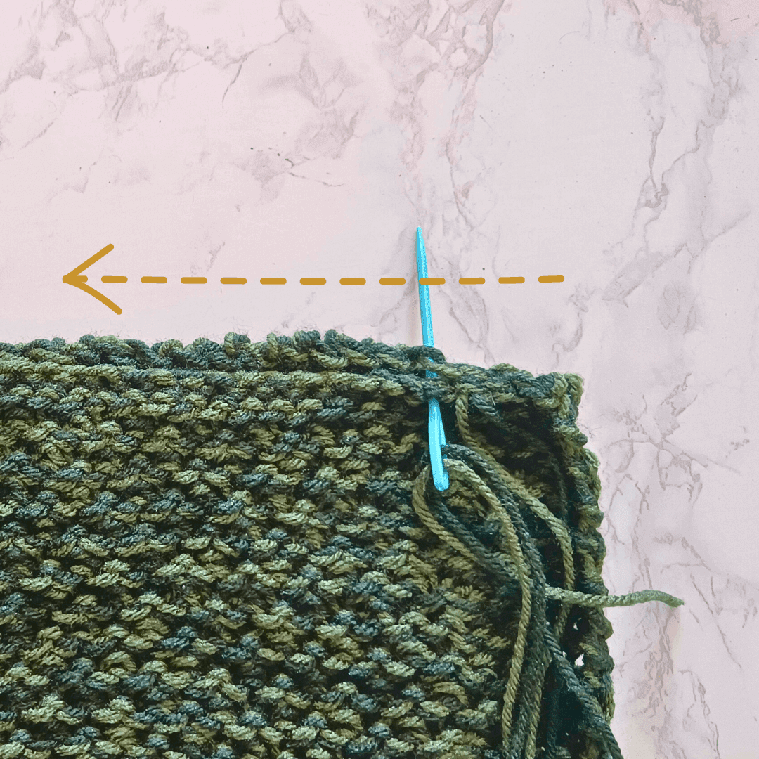 Free Loom Knit Scarf Pattern: The Mossy Forest Path Infinity Scarf ...