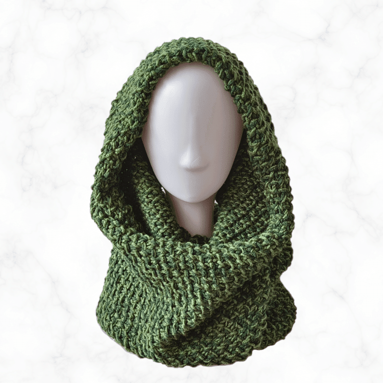 Free Loom Knit Scarf Pattern: The Mossy Forest Path Infinity Scarf ...